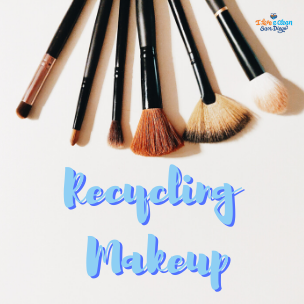 How to Recycle Makeup/Cómo reciclar maquillaje | WasteFreeSD WasteFreeSD
